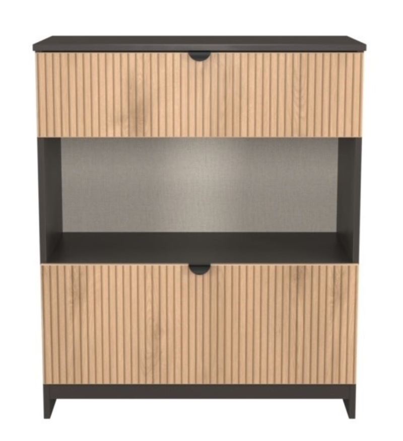 Bali 2 Drawer Chest - Instore Direct